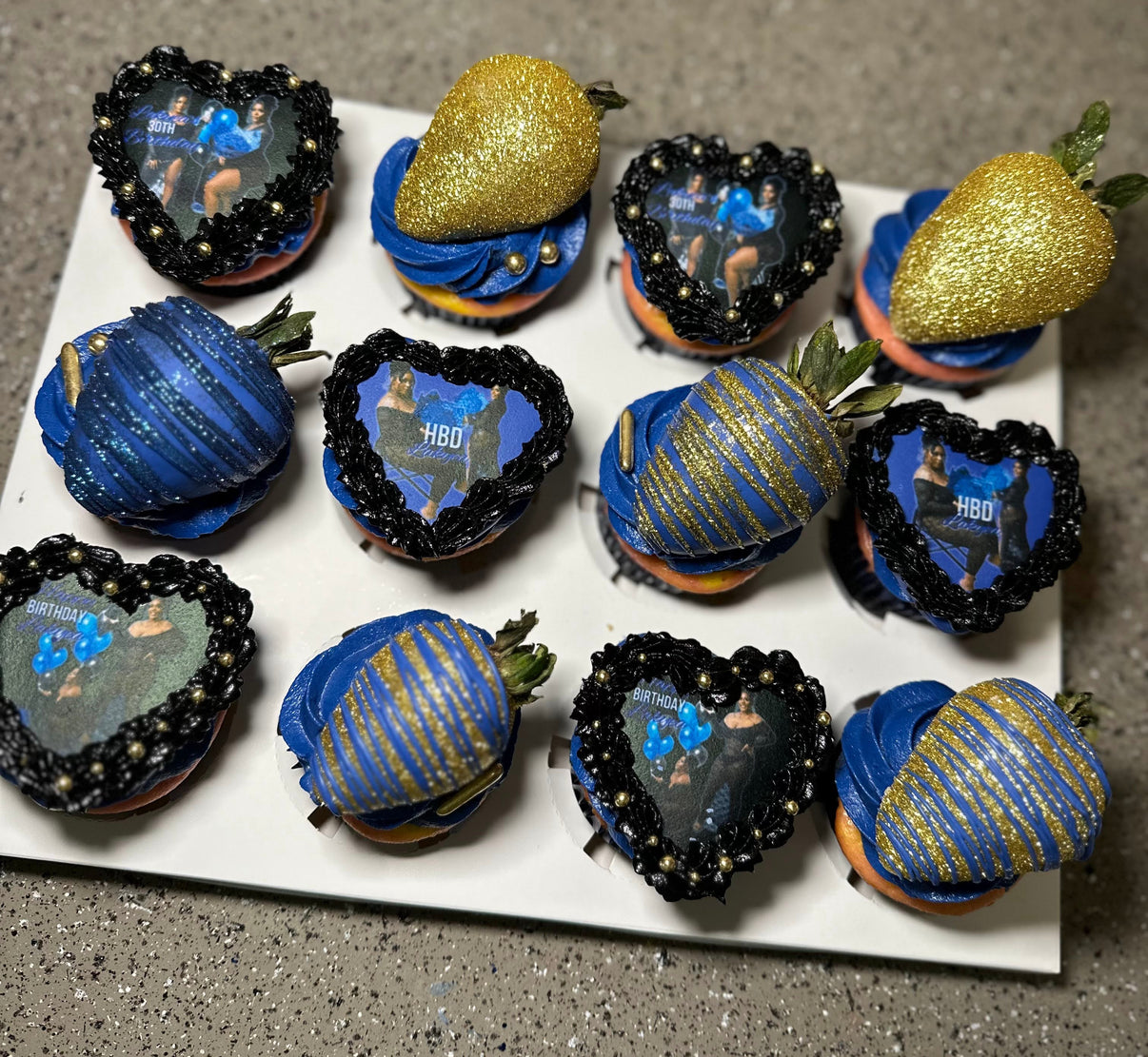 Cupcakes (Decorated) – ABC Berries & Sweets